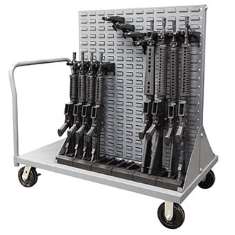 SecureIt Mobile Weapon Rack - SecureIt Gun Storage