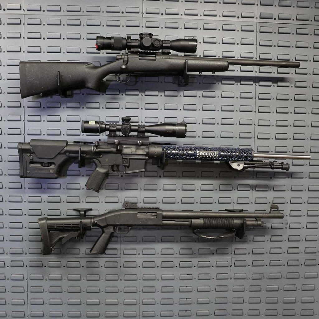Horizontal Display Mount | SecureIt Gun Storage
