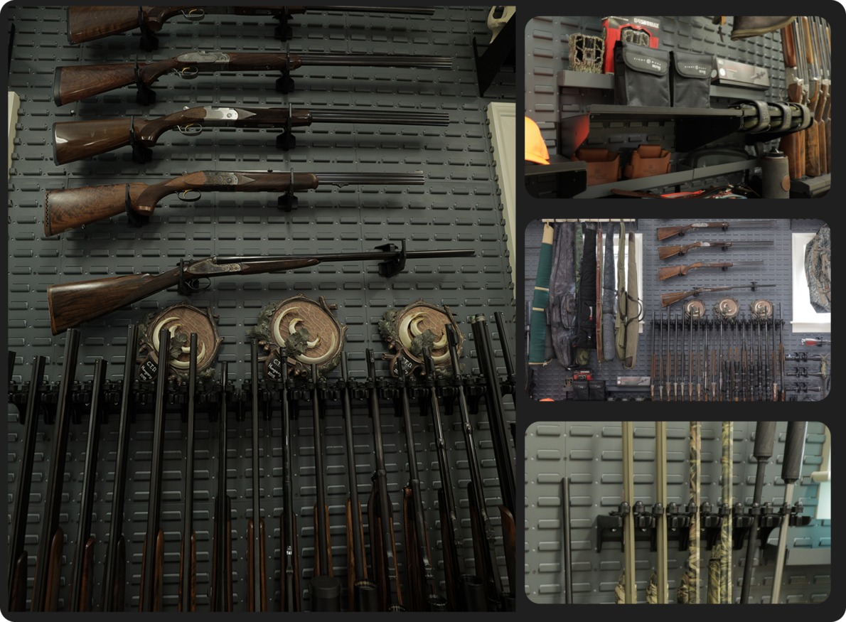 Gun Walls | Modular Storage for Secure Firearm Organization